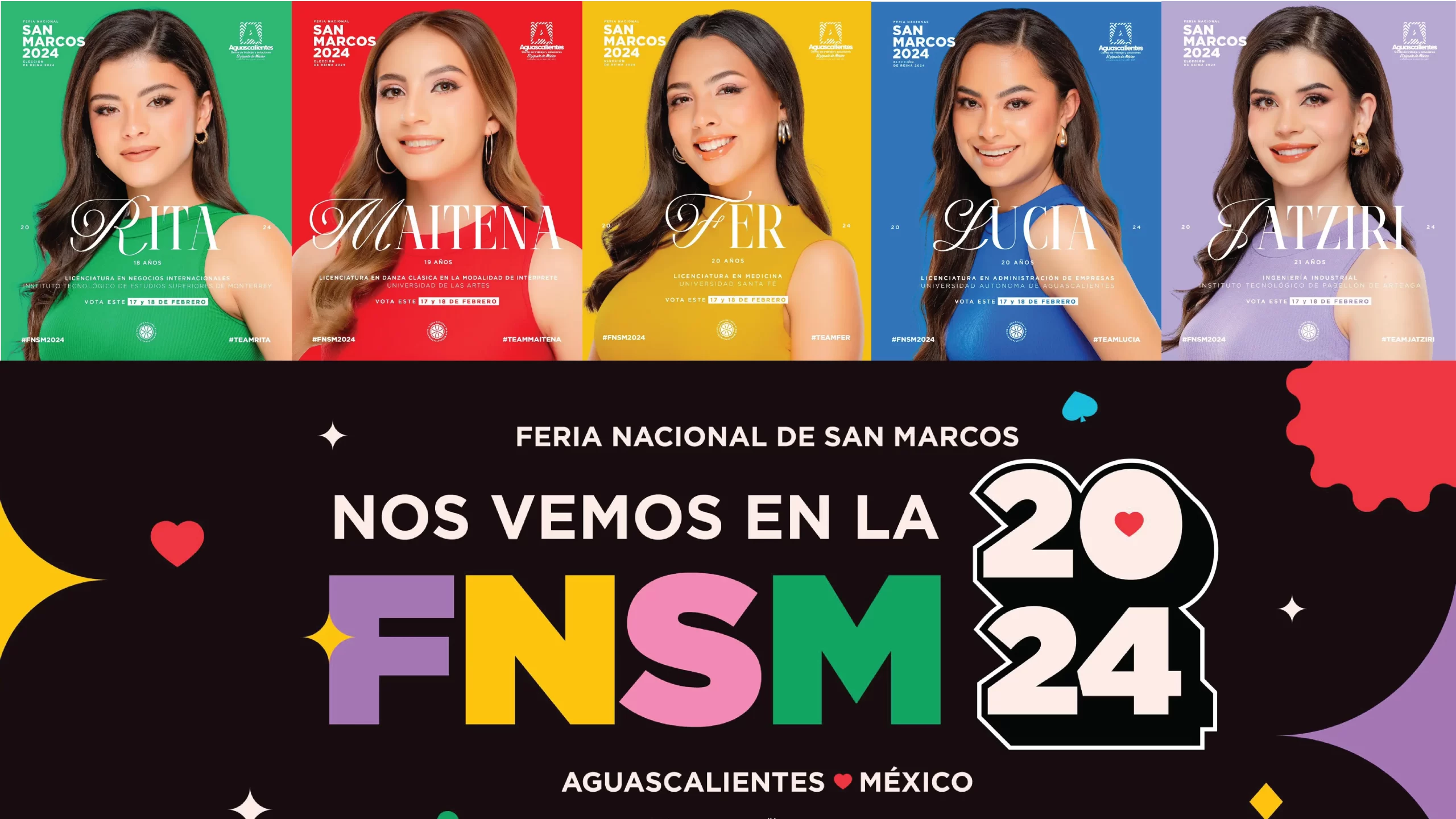 ¿Quién será la reina de la Feria de San Marcos 2024? - Feria San Marcos ¿Quién será la reina de la Feria de San Marcos 2024? - Feria San Marcos