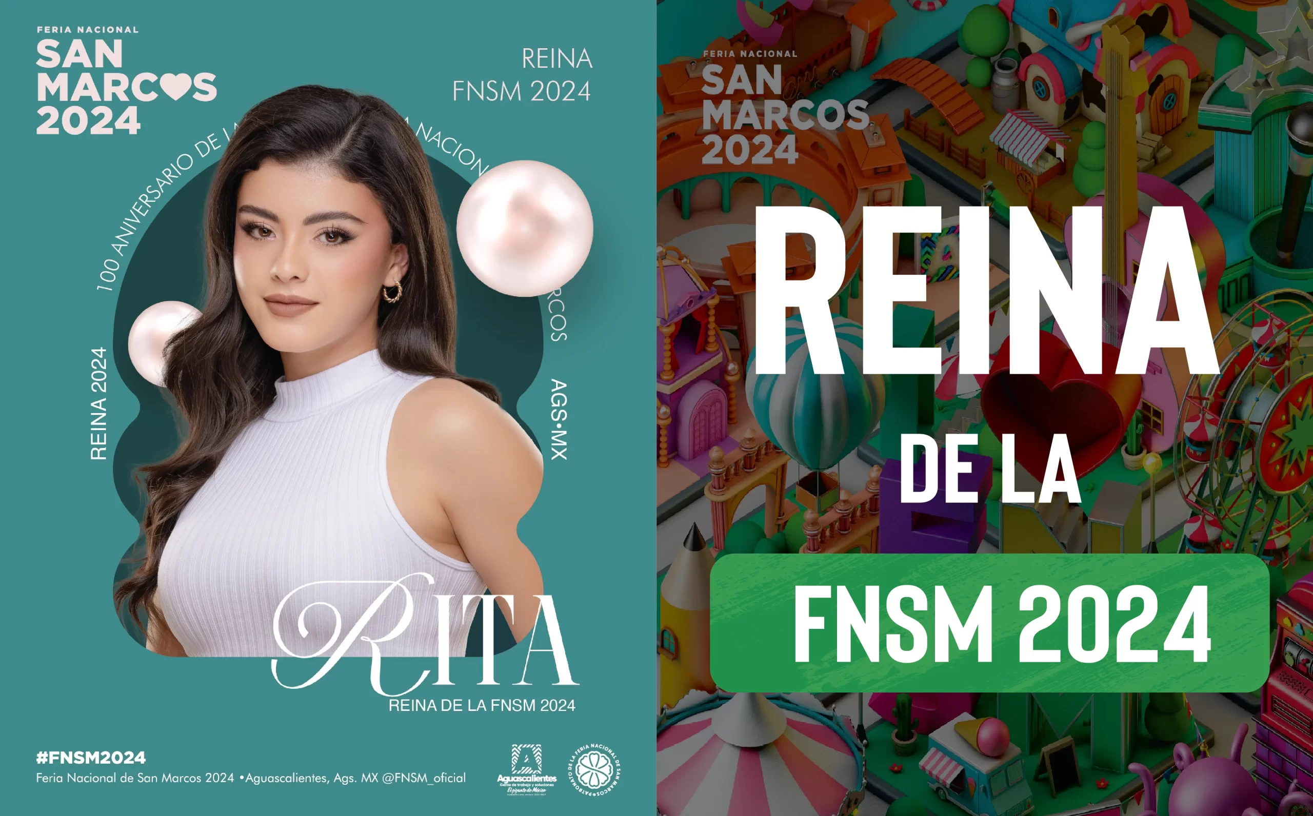 Reina y princesas de la Feria de San Marcos 2024 - Feria San Marcos