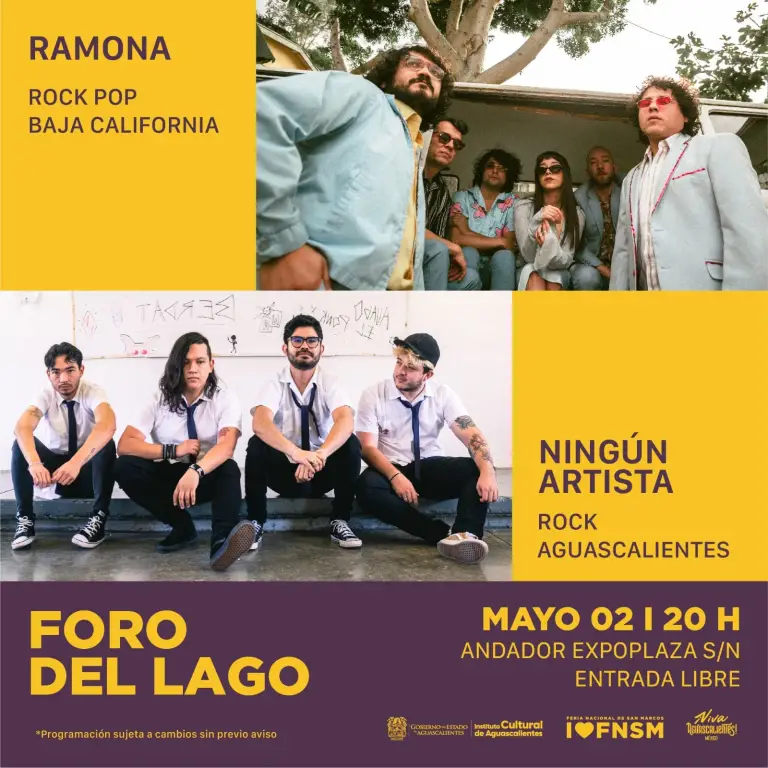 Ningún Artista y Ramona - Feria San Marcos