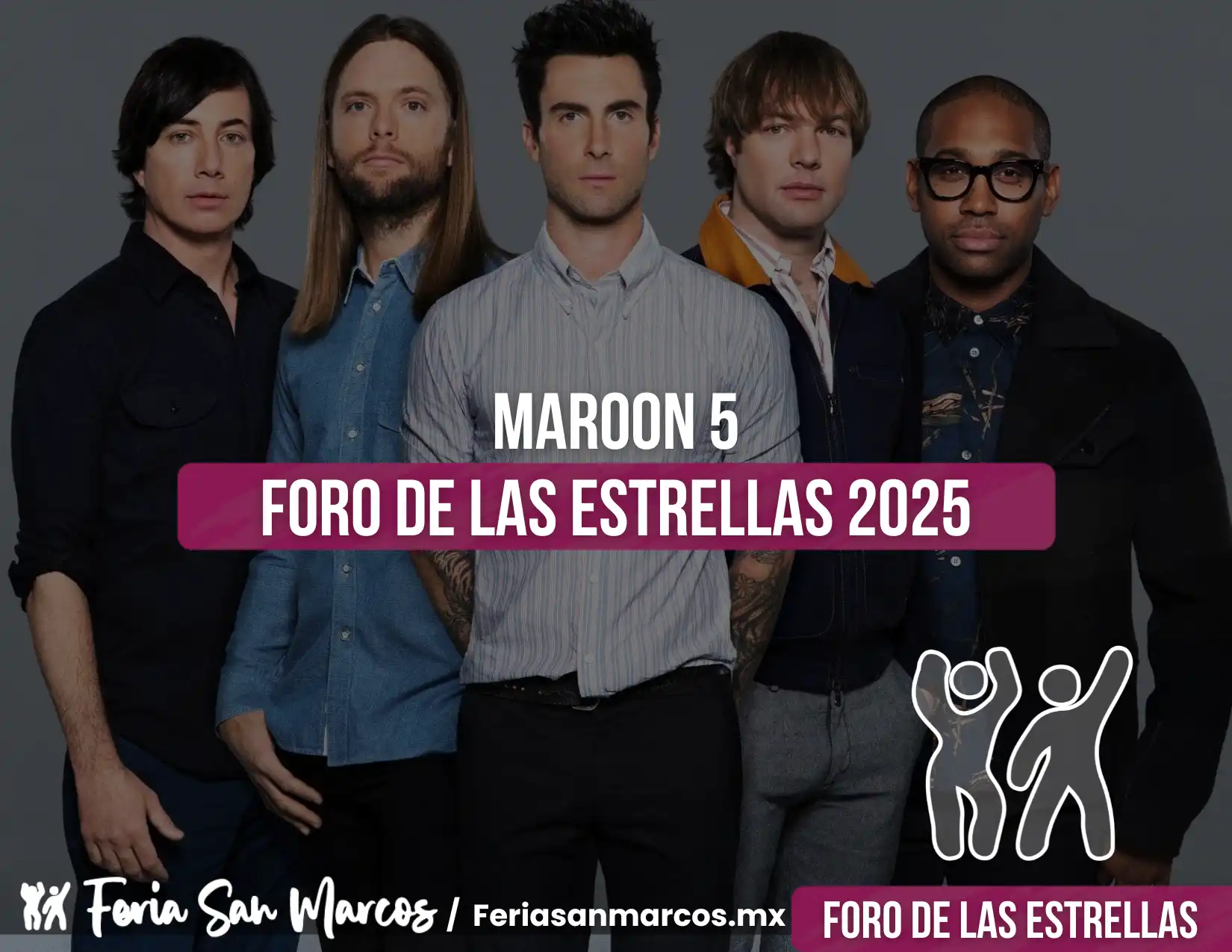 Maroon 5 en la Feria Nacional de San Marcos 2025 - Feria San Marcos